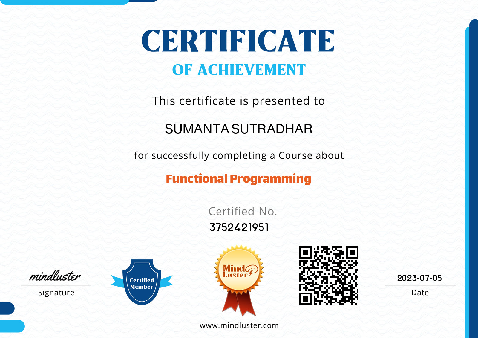 Sumanta Sutradhar-Functional Programming - Mind Luster