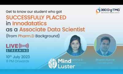 Learn Interview with Shwetha | Innodatatics | Associate Data Scientist ...