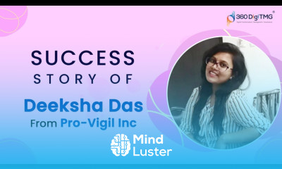 Learn Exclusive Interview with Deeksha Das Mohapatra Placed at Pro Vigil | 360DigiTMG Success ...