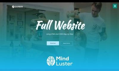 Learn How To Make Website Using HTML CSS | Crete Full Website Step by Step Tutorial - Mind Luster