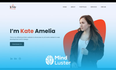 Learn How To Make A Website With Image Transform Effect Using HTML and CSS - Mind Luster