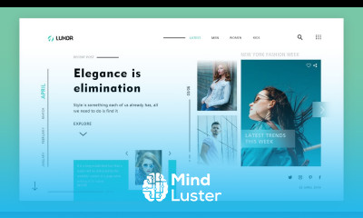 Learn UI UX Design Tutorial | Website UI Design In Adobe XD | 2019 Web Design Tutorial - Mind Luster