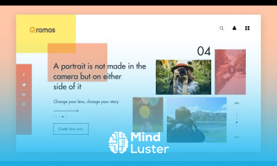 Learn Website UI Design Tutorial | Website Front End UI Design In Adobe XD | Web Designing ...