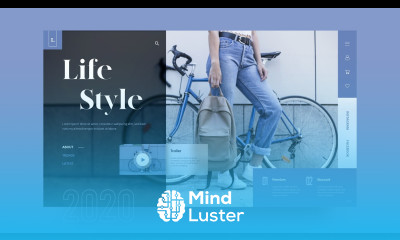 Learn Website UI Design | Fashion Website Design In Adobe XD | UI UX Design - Mind Luster