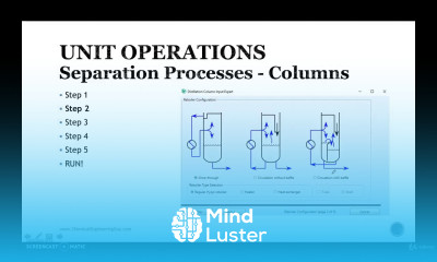 Learn Modeling Separation Columns in HYSYS HYSYS Basic Course Lec31 ...