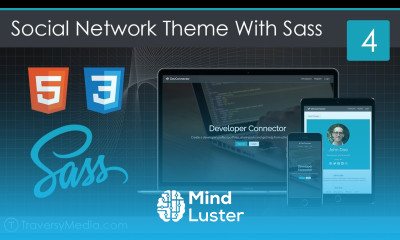 Learn Social Network Theme With Sass Part 4 - Mind Luster
