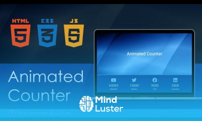 Learn Animated Counter With JavaScript HTML CSS - Mind Luster