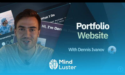 Learn Build a Portfolio Website Deploy - Mind Luster
