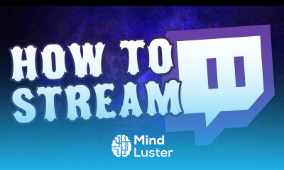 Learn How To Stream On Twitch Using Open Broadcaster Software Studio Tutorial 71 - Mind Luster