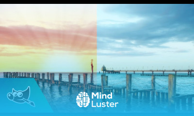 Learn GIMP Tutorial Sunrise Effect - Mind Luster