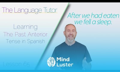 Learn Learning The Past Anterior Tense in Spanish | The Language Tutor ...