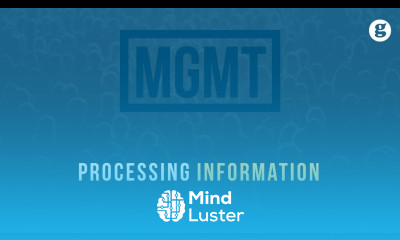 Learn Processing Information - Mind Luster