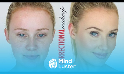 Learn CORRECTIONAL MAKEUP Redness Large Pores Small Eyes Dark Circles ...