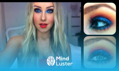 Learn BRIGHT COLOURFUL eyeshadow tutorial - Mind Luster