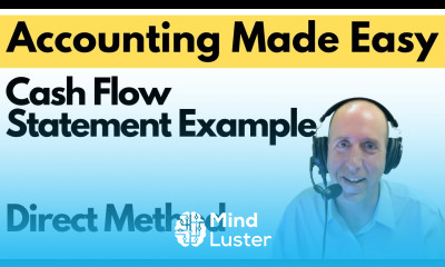 Learn FA 46 Statement of Cash Flows Example Direct Method - Mind Luster