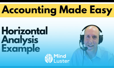 Learn FA 50 Horizontal Analysis - Mind Luster