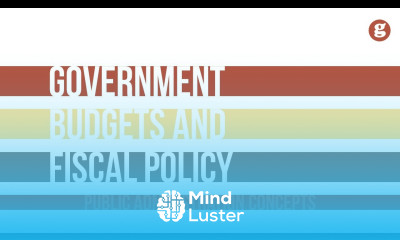 Learn Government Budgets and Fiscal Policy - Mind Luster