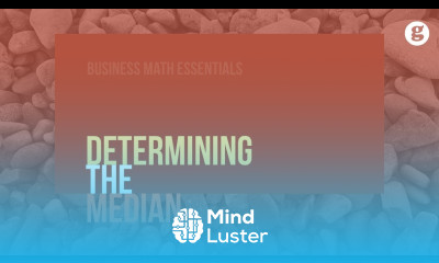 Learn Determining the Median - Mind Luster