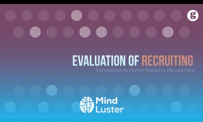 Learn Evaluation of Recruiting - Mind Luster