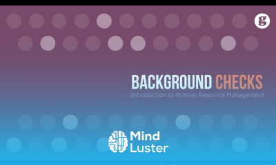 Learn Background Checks - Mind Luster