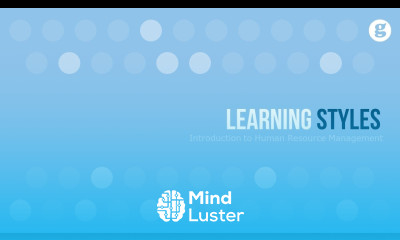 Learn Learning Styles - Mind Luster
