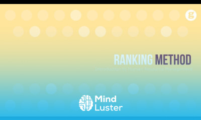 Learn Ranking Method - Mind Luster