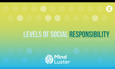Learn Levels of Social Responsibility - Mind Luster