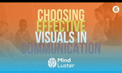 Learn Choosing Effective Visuals in Communication - Mind Luster