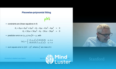 Learn Stanford ENGR108 Introduction to Applied Linear Algebra | 2020 | Lecture 45 VMLS ...