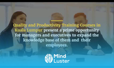 Learn Quality and Productivity Training Course in Kuala Lumpur - Mind ...