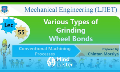 Learn L 55 Grinding Wheel Bonds | Conventional Machining Processes ...