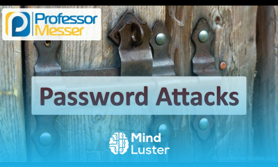 Learn Password Attacks CompTIA Security SY0 701 2 4 - Mind Luster
