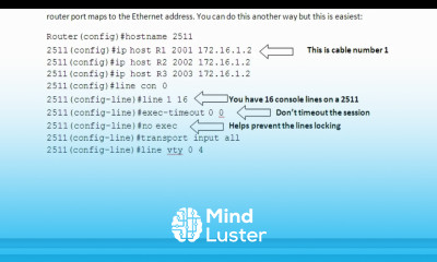 Learn Configuring a Cisco Access Server 2509 2511 PART 2 - Mind Luster