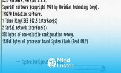 Learn Cisco Password Recovery 2500 Router - Mind Luster