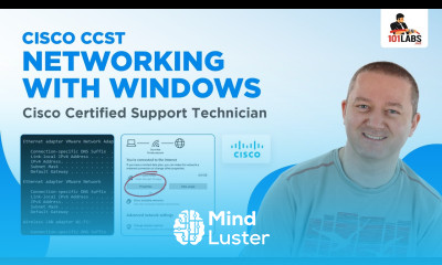 Learn 101 Labs Cisco CCST Networking with Windows - Mind Luster