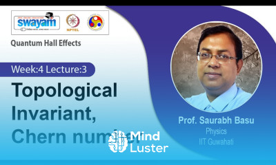 Learn Lec 11 Topological Invariant Chern number - Mind Luster