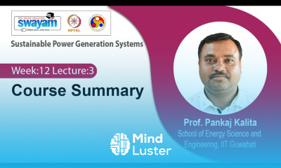 Learn Lec 37 Course Summary - Mind Luster