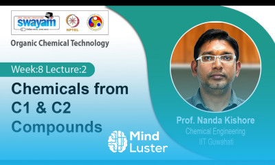 Learn Lec 23 Chemicals from C1 C2 Compounds - Mind Luster