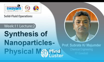Learn Lec 32 Synthesis of Nanoparticles Physical Method - Mind Luster