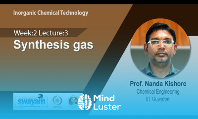 Learn Lec 7 Synthesis gas - Mind Luster
