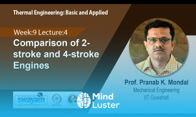 Learn Lec 44 Comparison of 2 stroke and 4 stroke Engines - Mind Luster