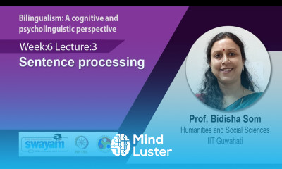Learn Lec 15 Sentence processing - Mind Luster