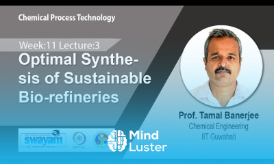 Learn Lec 40 Optimal Synthesis of Sustainable Bio refineries - Mind Luster