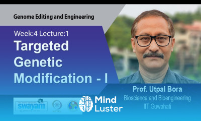 Learn Lec 8 Targeted genetic modification I - Mind Luster