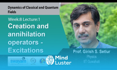 Learn Lec 31 Creation and annihilation operators Excitations - Mind Luster