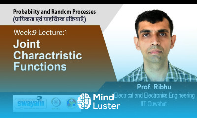 Learn Lec 66 Joint Charactristic Functions - Mind Luster