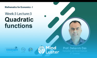 Learn Lec 7 Quadratic functions - Mind Luster