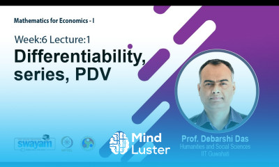 Learn Lec 14 Differentiability series PDV - Mind Luster