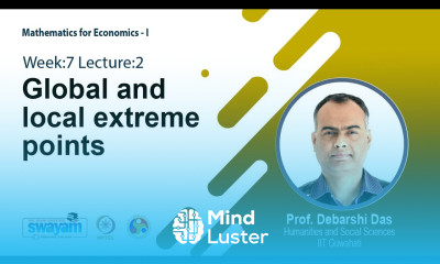 Learn Lec 21 Global and local extreme points - Mind Luster