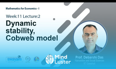Learn Lec 30 Dynamic stability Cobweb model - Mind Luster